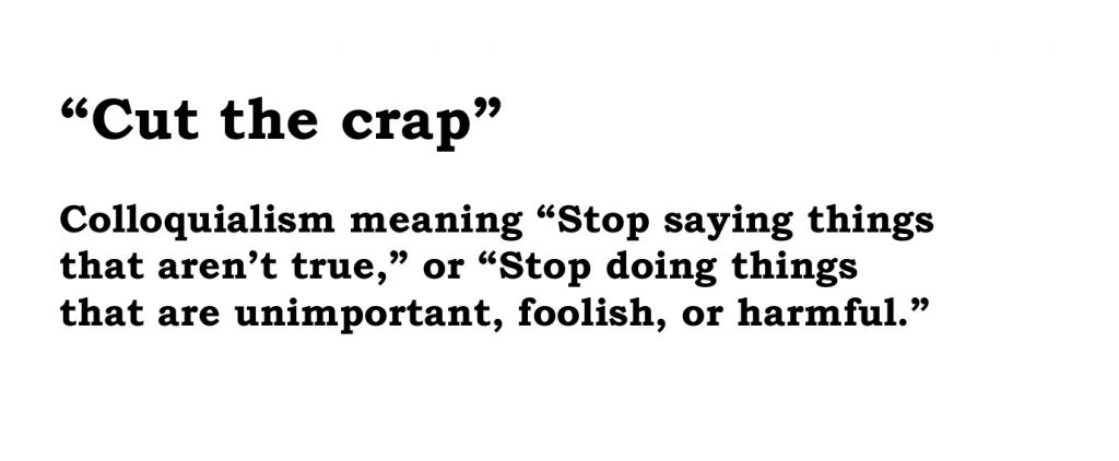 Cut The Crap... - Beating Sugar